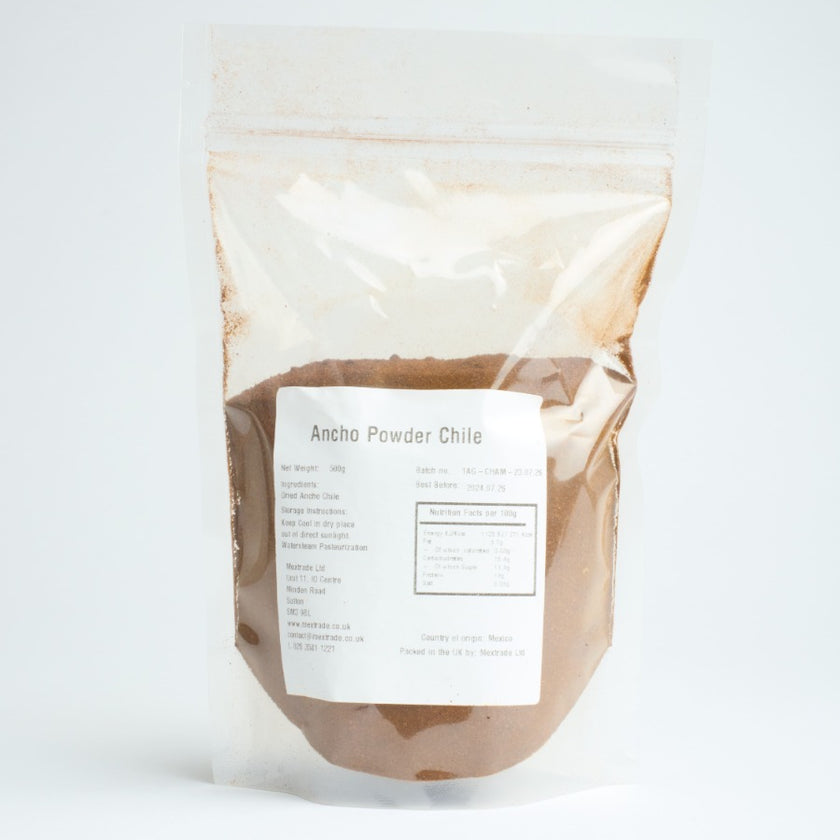 Ancho Powder 1kg|Mextrade - Proper Mexican food product - Buy Online ...